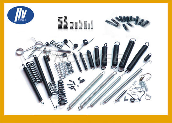 Carbon Steel Golden Long Extension Springs Free Length For Industial ...
