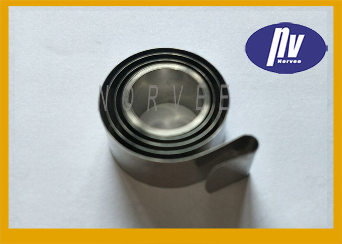 SS301 Flat Spiral Spring 2n - 4n Force For Vending Machine 300mm Length