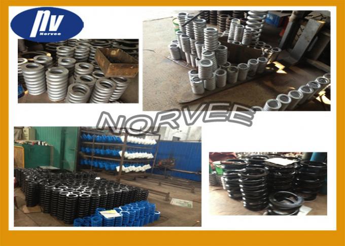 Black Big Compression Springs , Heavy Duty Gas Springs For Engineering ...